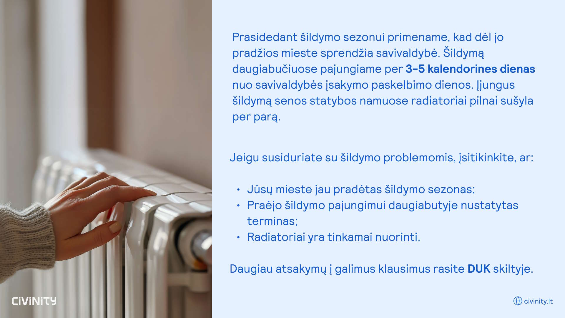 Kaip galiu prisidėti prie šilumos taupymo? – Civinity Namai Kaip galiu prisidėti prie šilumos taupymo? – Civinity Namai